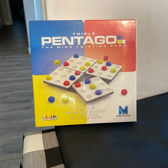 Twister | Games | Twister Triple Pentago Red Blue Yellow | Poshmark